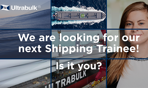 Bliv shippingtrainee hos Ultrabulk